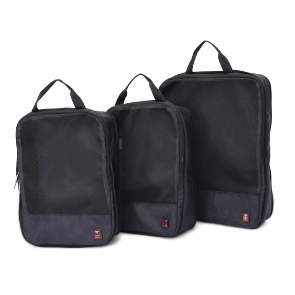 Swiss Tech | Bags | Swiss Tech Gear Packing Travel Bag Set Black | Poshmark